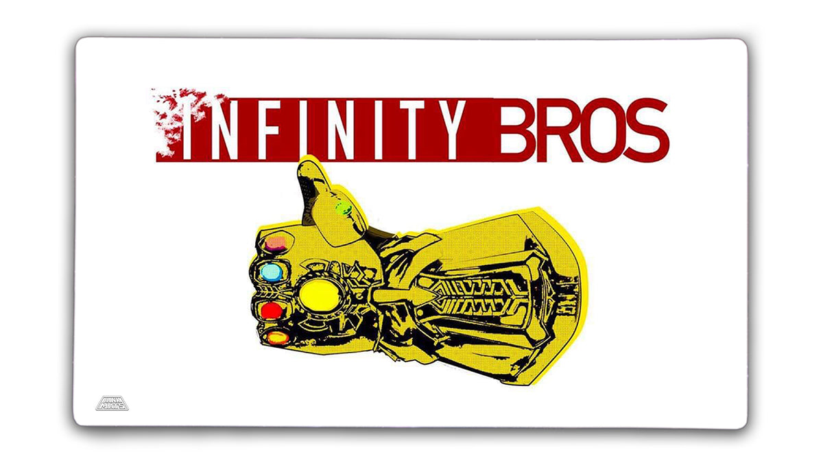 Infinity Bros Gauntlet Thumbs Up - White | Jankmats
