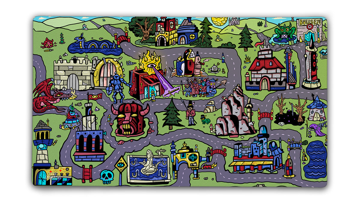 My Town Playmat | Jankmats