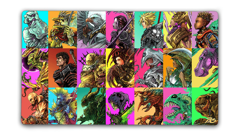 Premium TCG Playmats, Custom Playmats, and XL Gaming mats!
