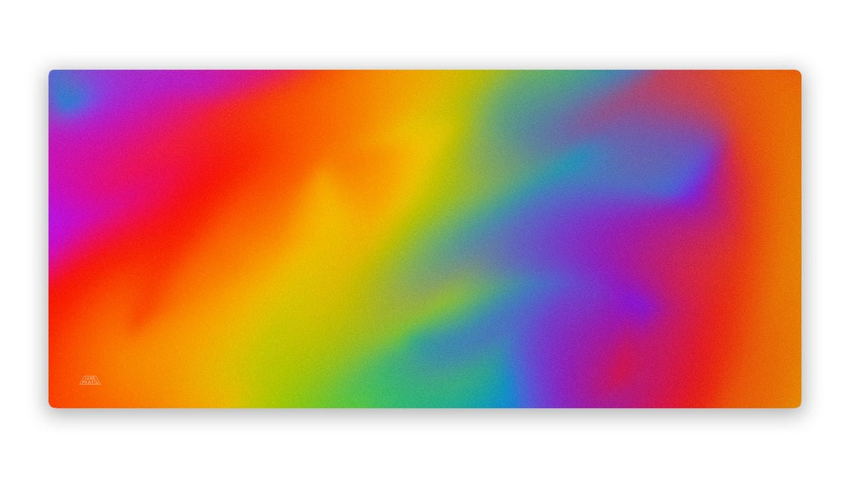 Rainbow Spectrum Full Table Stitched Playmat – Jankmats